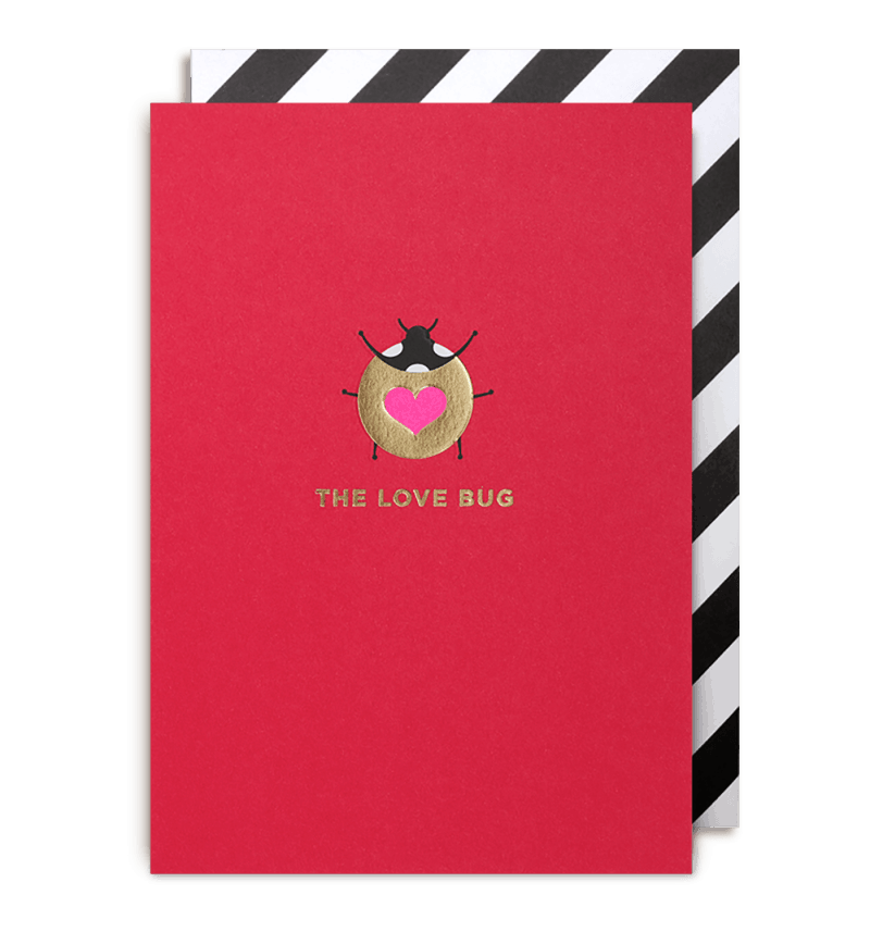 Love bug card – The Paperdashery