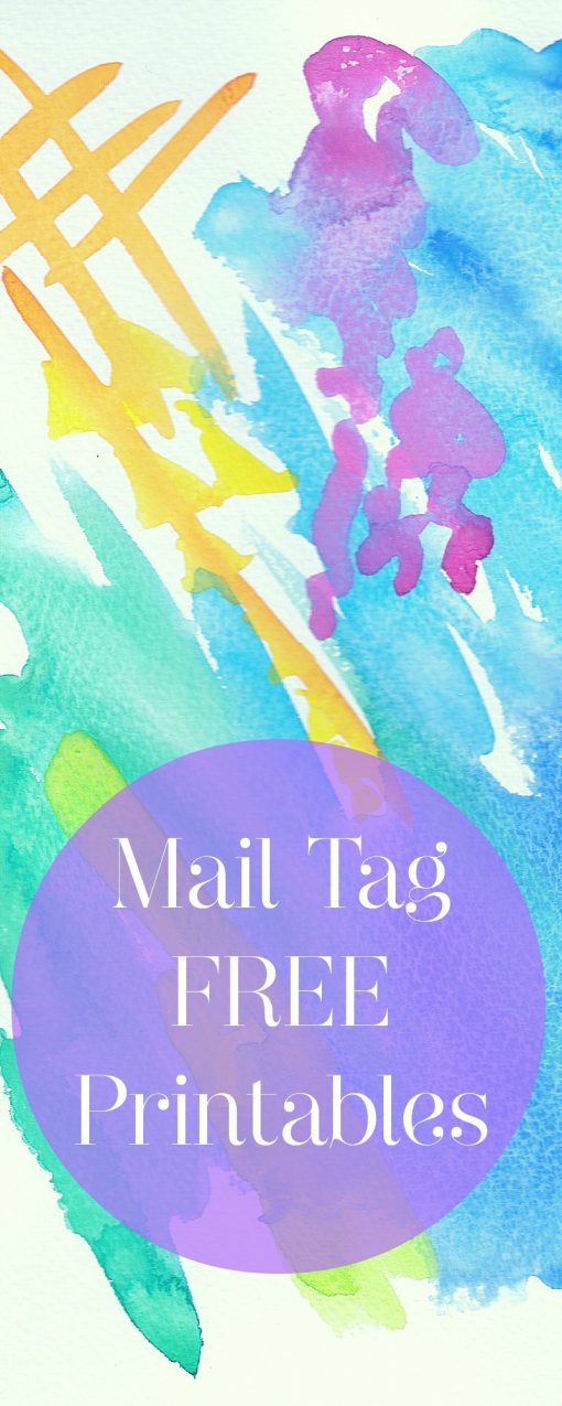 What is mail tag? (plus free printables) - The Paperdashery