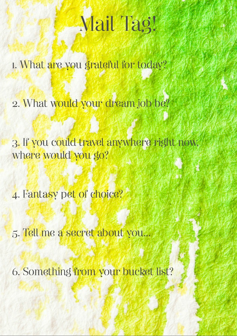 What is mail tag? (plus free printables) - The Paperdashery