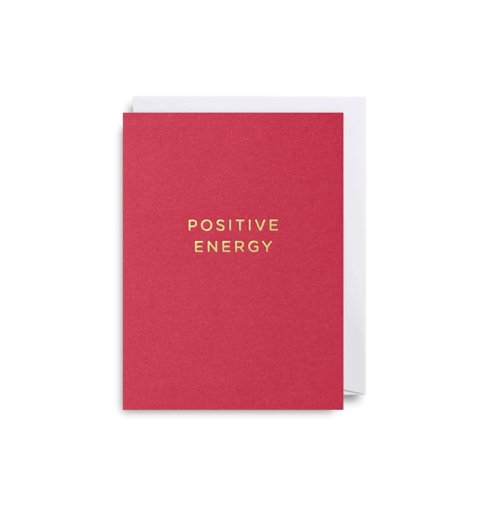 Mini Positive Energy Card from The Paperdashery