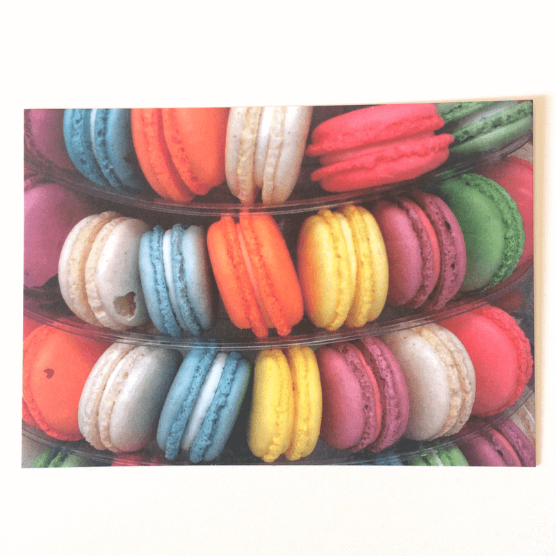 The Paperdashery macaroon postcard – The Paperdashery